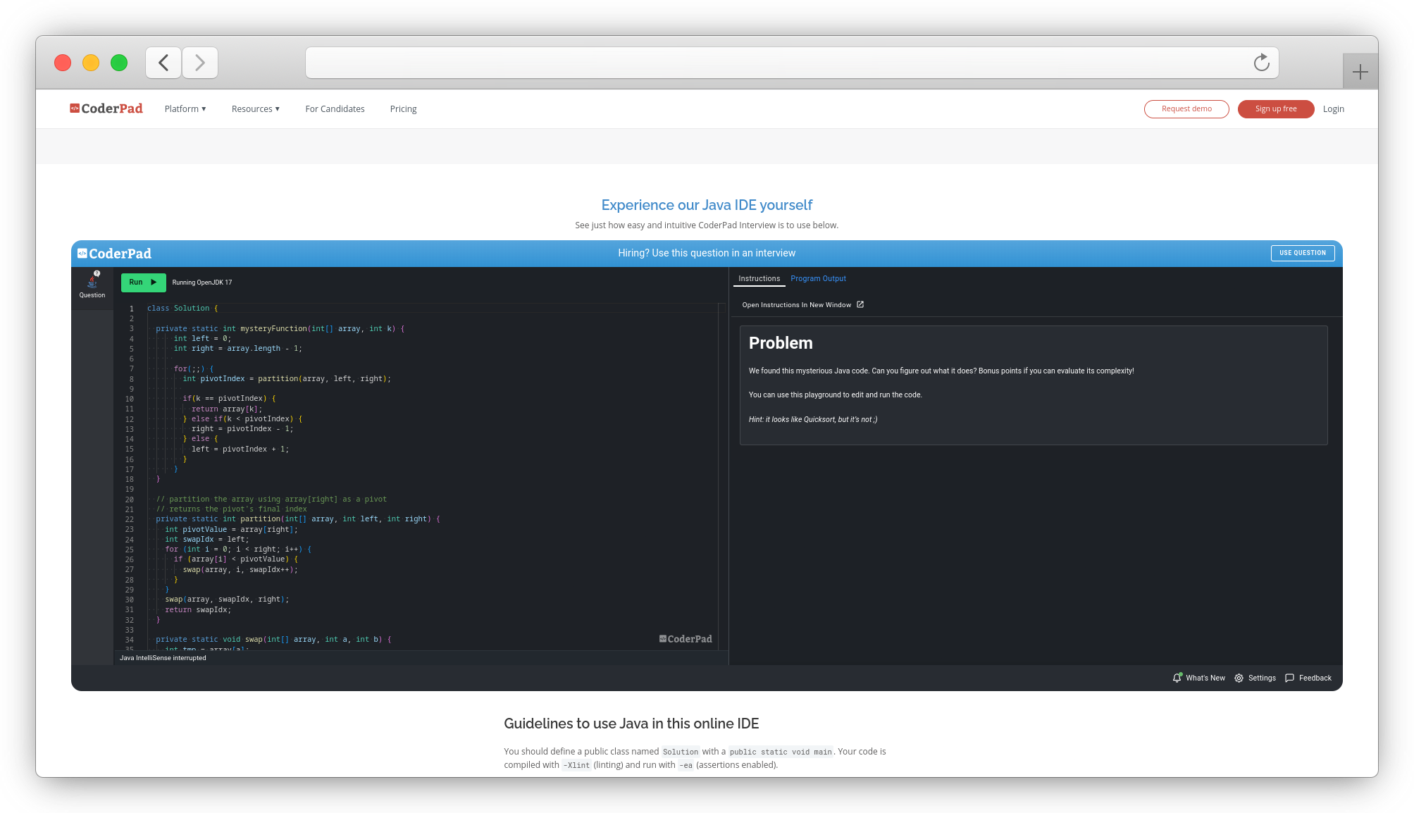 11 Free Online Java Compilers Code Java Anywhere Learnn Cc